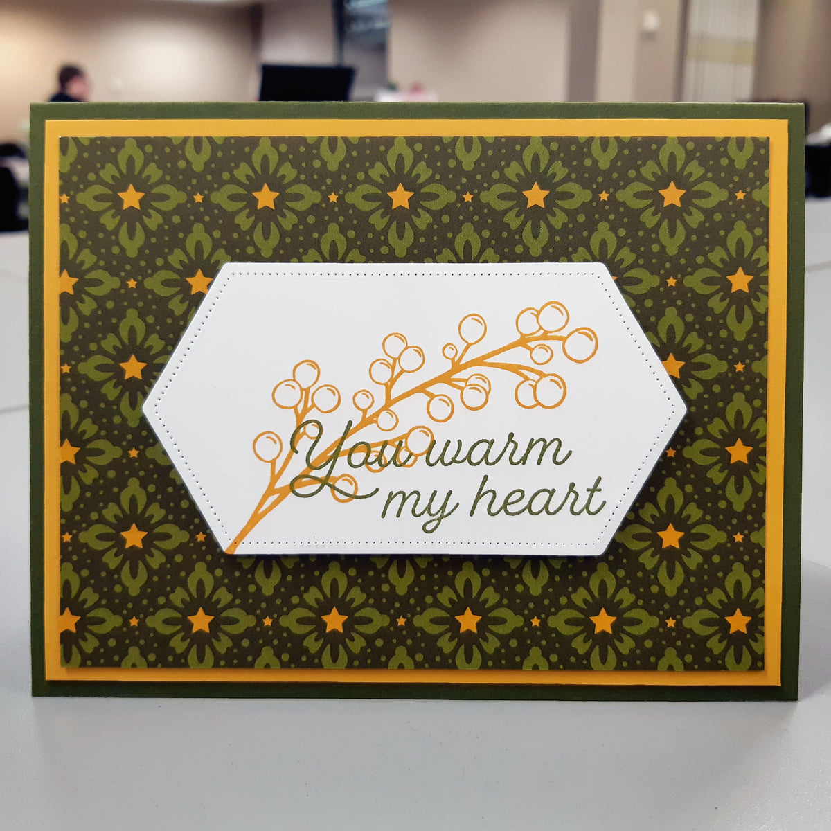 You Warm My Heart | Stamp & Create With Lisa