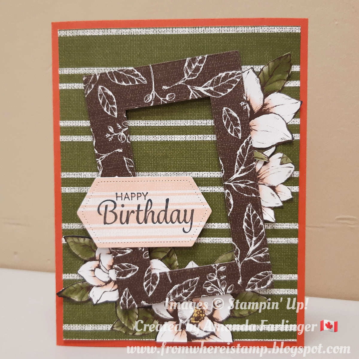 Stamp & Create Team Spotlight: Amanda Farlinger | Stamp & Create With Lisa