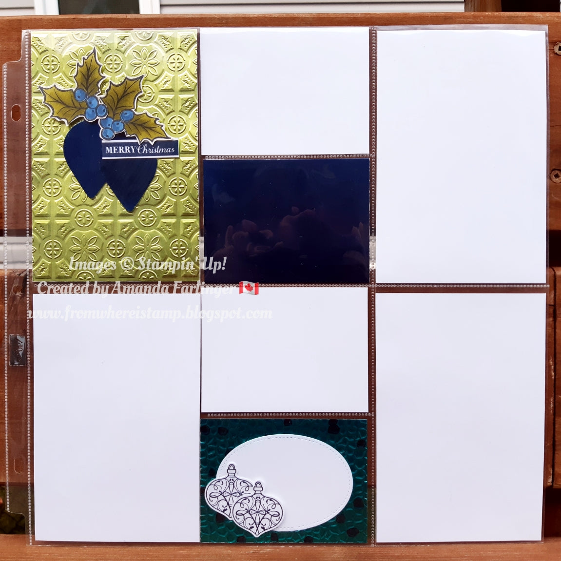 Stamp & Create Team Spotlight - Amanda Farlinger: Merry Christmas ...