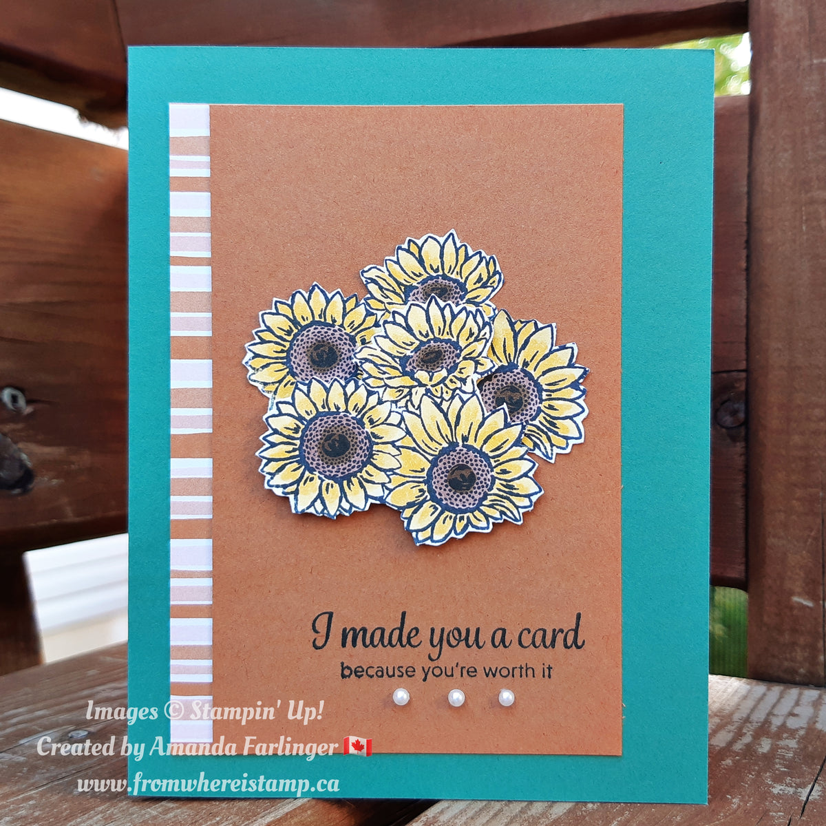 Stamp & Create Team Spotlight - Amanda Farlinger | Stamp & Create With Lisa