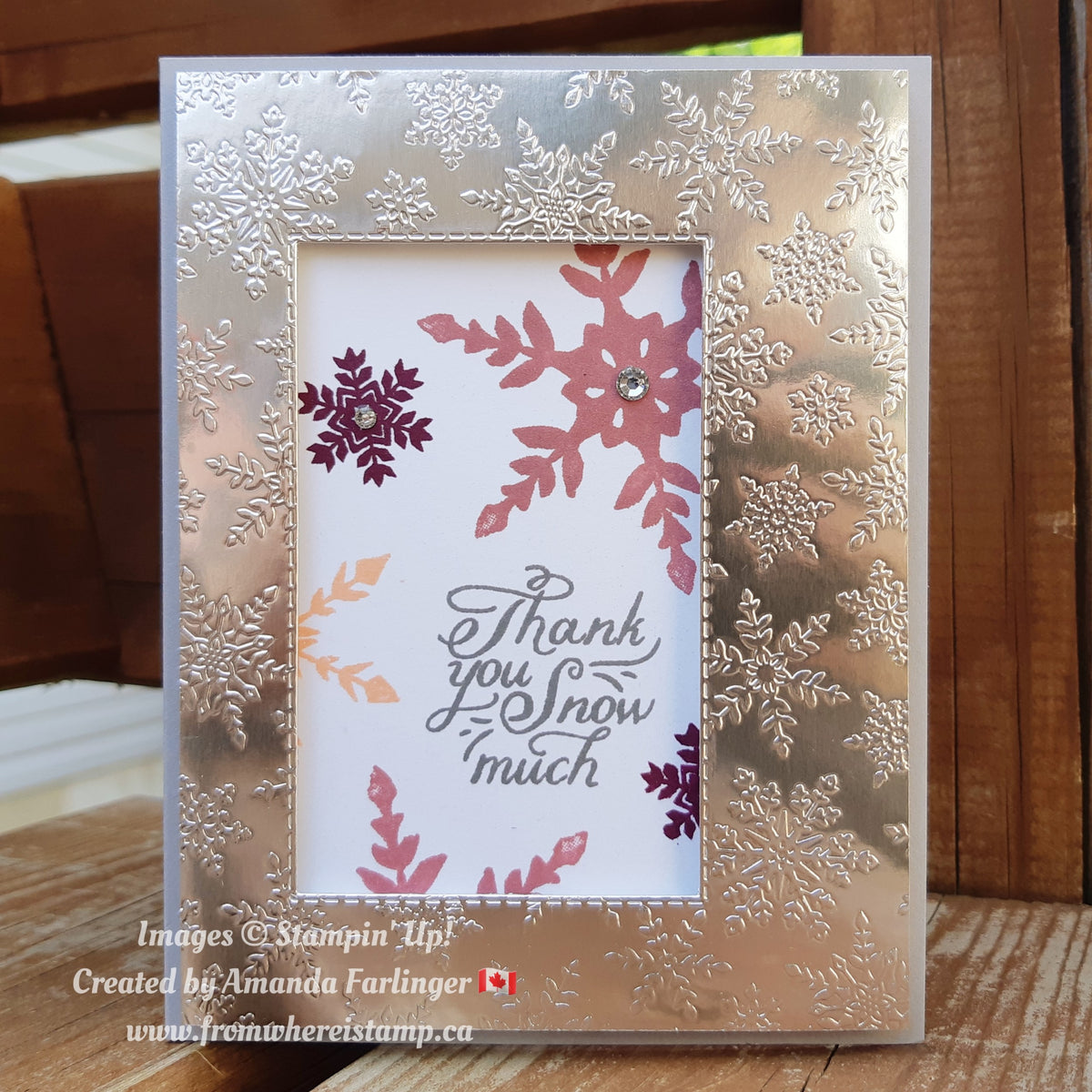 Stamp & Create Team Spotlight - Amanda Farlinger | Stamp & Create With Lisa