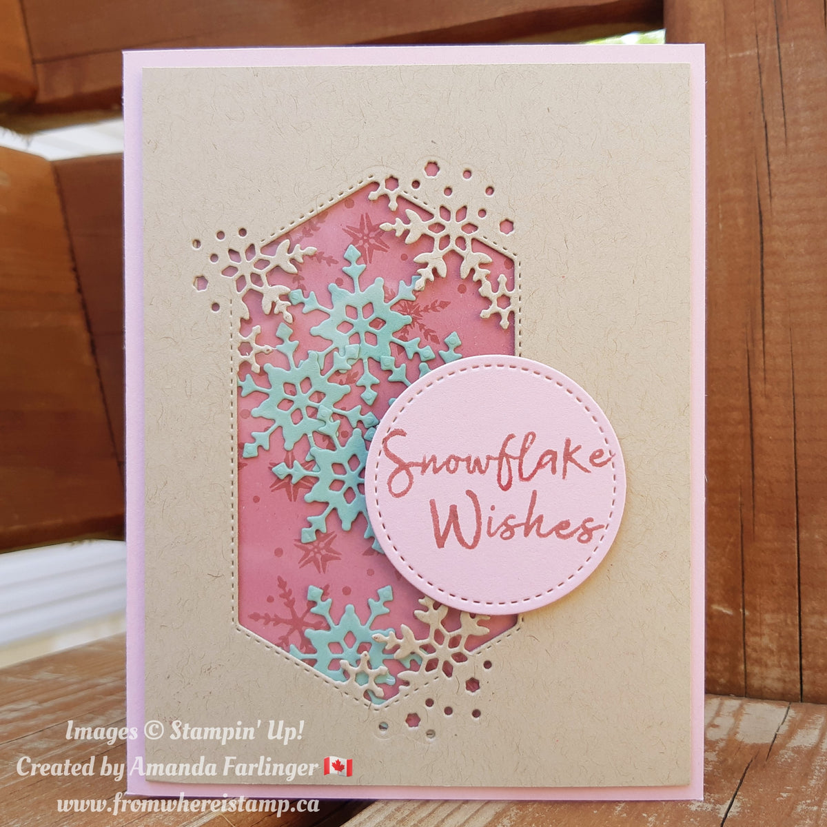 Stamp & Create Team Spotlight - Amanda Farlinger | Stamp & Create With Lisa