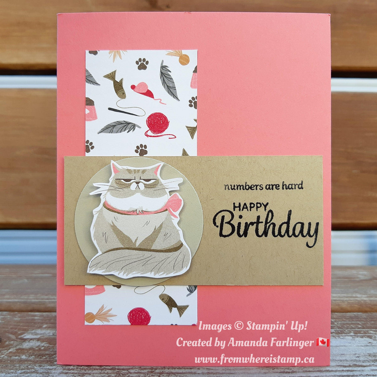 Stamp & Create Team Spotlight - Amanda Farlinger | Stamp & Create With Lisa