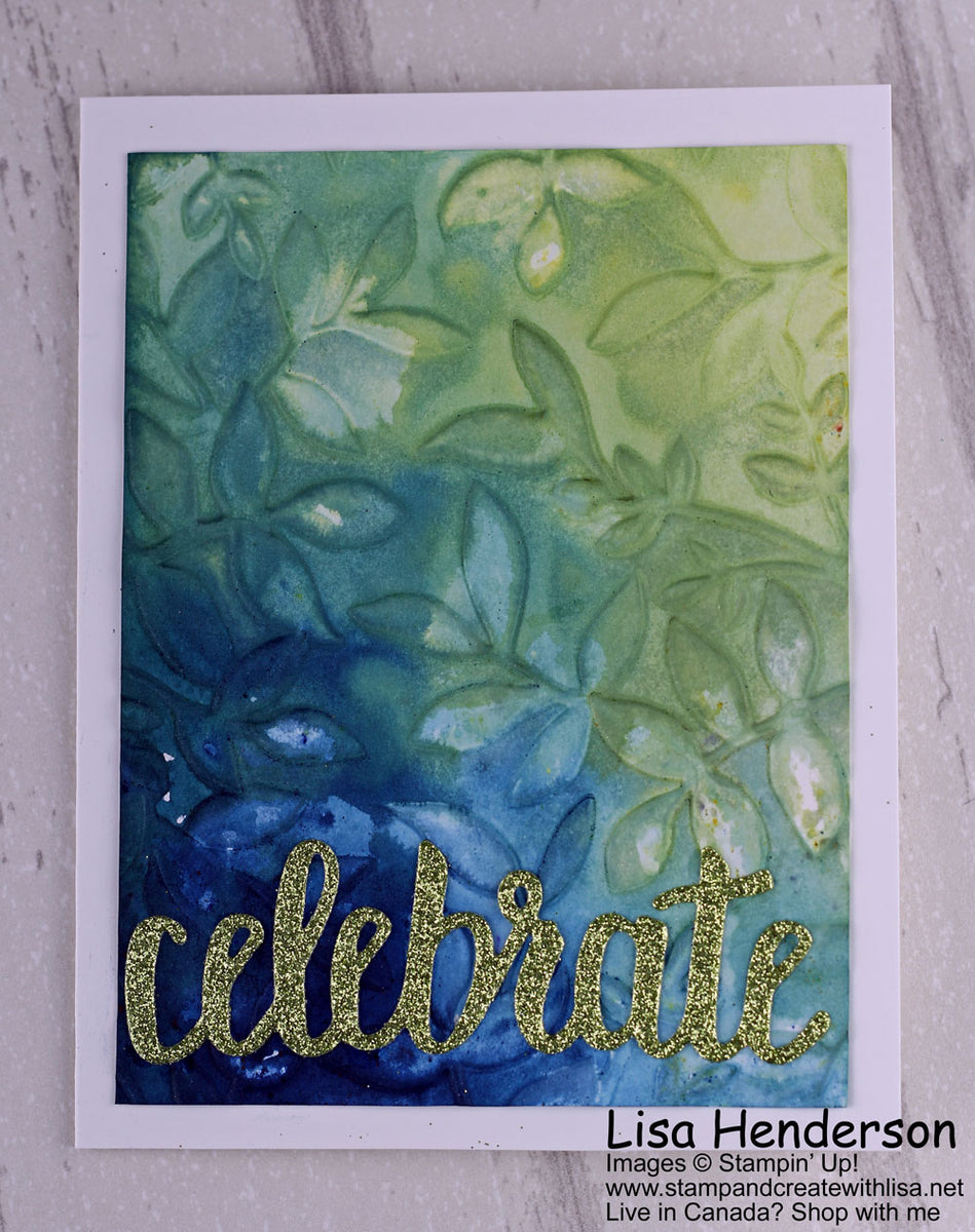 Celebrate | Stamp & Create With Lisa