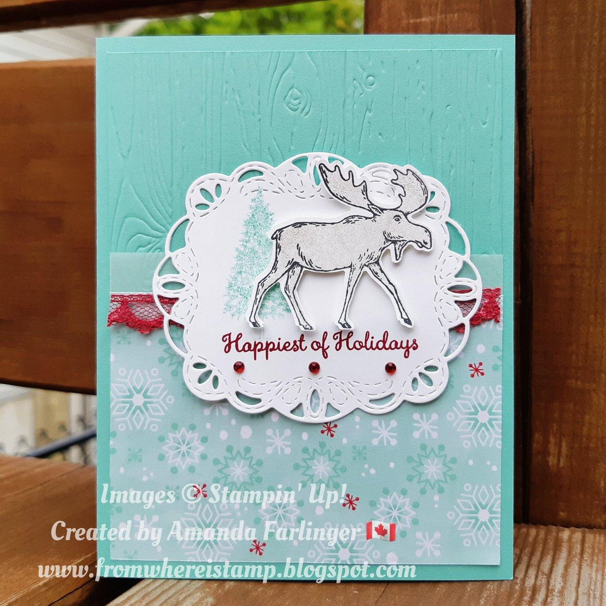 Stamp & Create Team Spotlight - Amanda Farlinger | Stamp & Create With Lisa