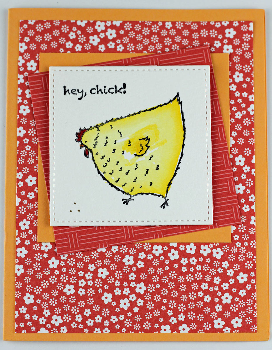 Hey Chick Layers | Stamp & Create With Lisa