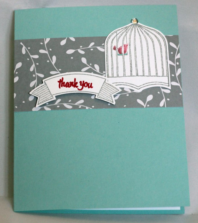 June Thank you Cards | Stamp & Create With Lisa
