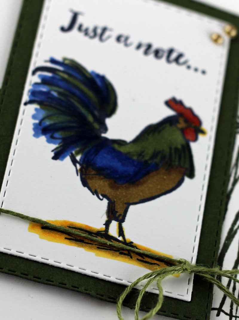 A note... | Stamp & Create With Lisa