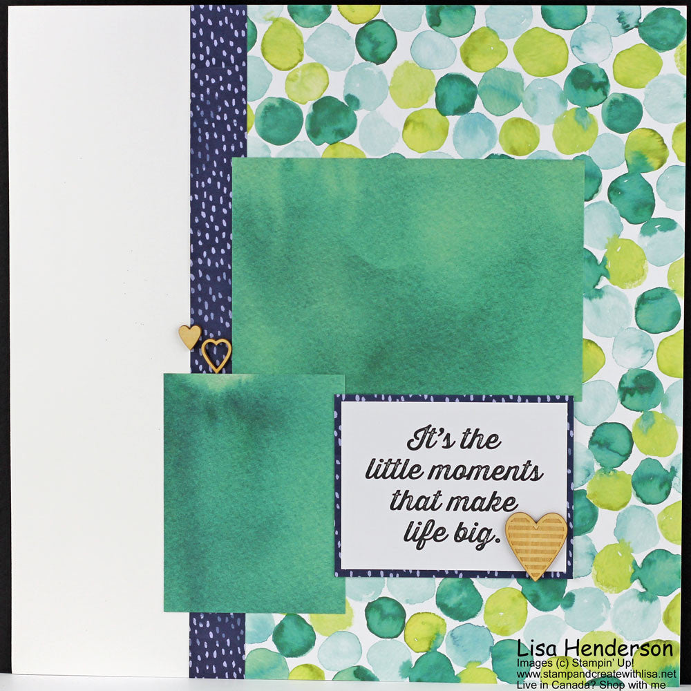 Make It Monday - It's the little moments | Stamp & Create With Lisa