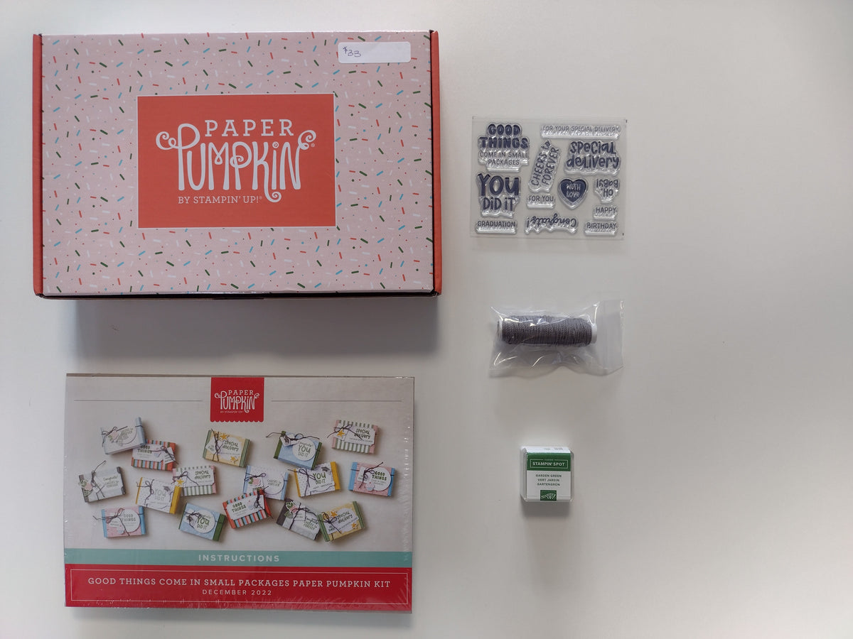 Paper Pumpkin Good Things Come in Small Packages All-Inclusive Card Kit ...