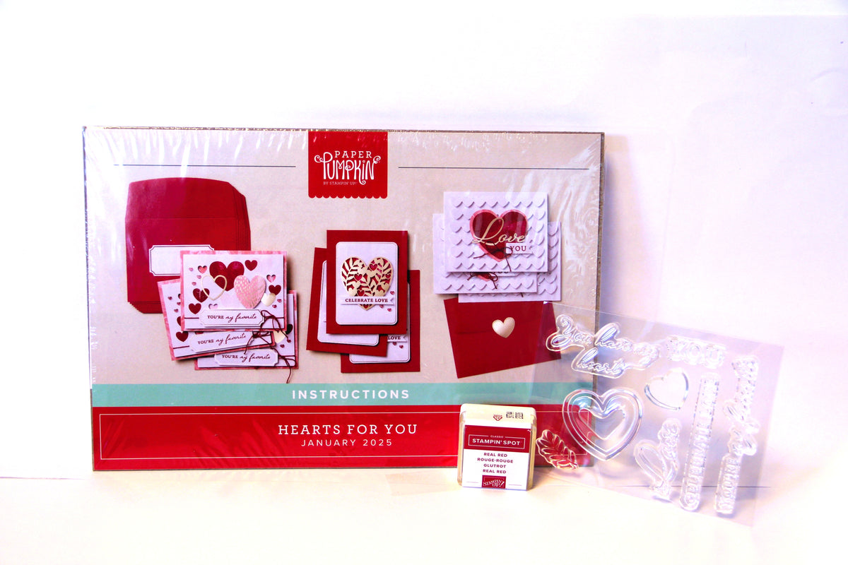 Hearts for You | Stamp & Create With Lisa